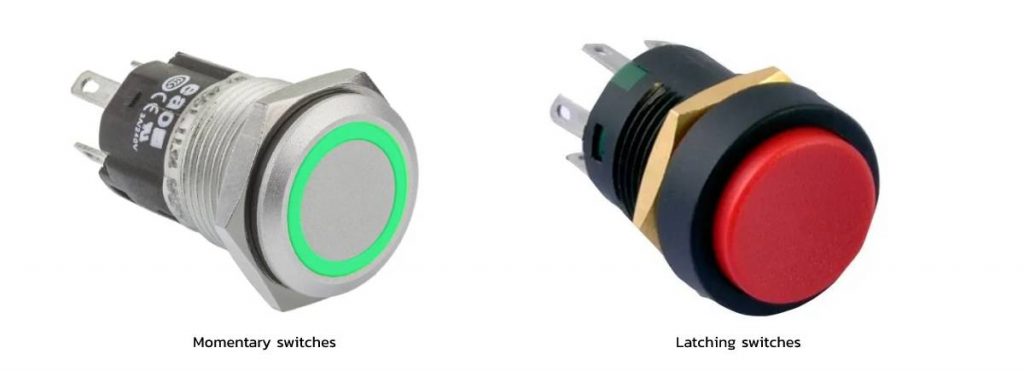 Difference Between Push Button And Single Way Switches | Momentary Vs ...